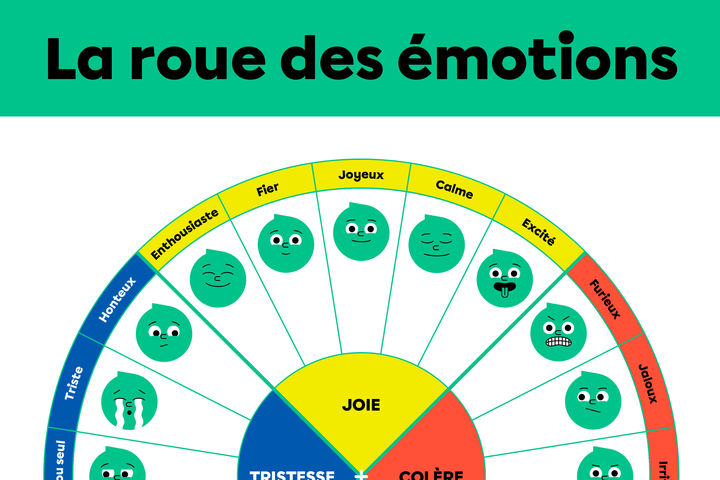 La roue des émotions | Alloprof