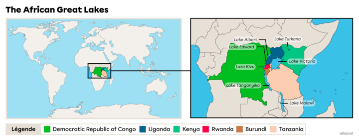 Tourist Region: The African Great Lakes | Alloprof