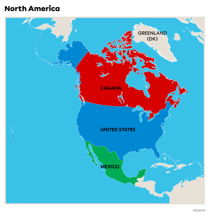 The Continents | Secondaire | Alloprof