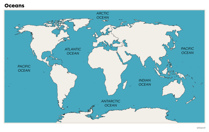 Oceans | Secondaire | Alloprof